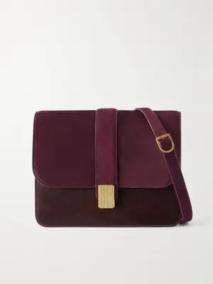 Khaite Blake Shoulder Bag - Burgundy