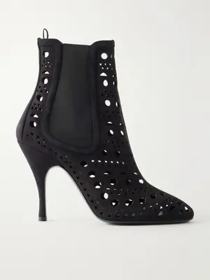 Alaïa Vienne 100 Suede Ankle Boots