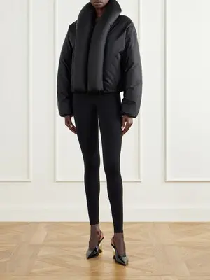 Alaïa Padded Shell Bomber Jacket