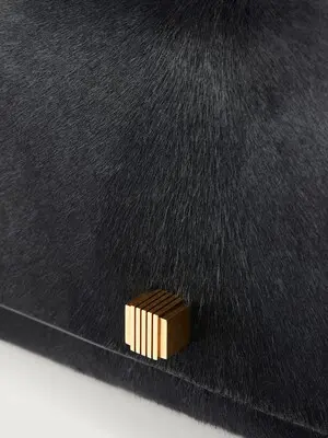Khaite Audrey Calf Hair Clutch