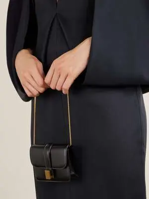Khaite Blake Leather Mini Shoulder Bag