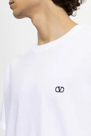 Valentino Garavani T-shirt With Embroidered Logo