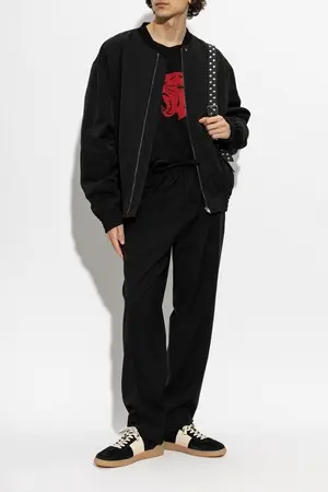 Valentino Garavani Wool Pleated Trousers