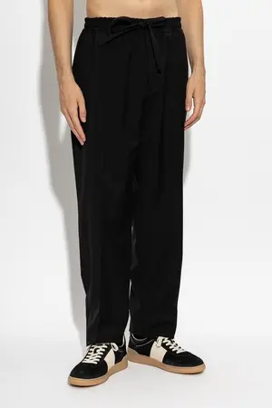 Valentino Garavani Wool Pleated Trousers