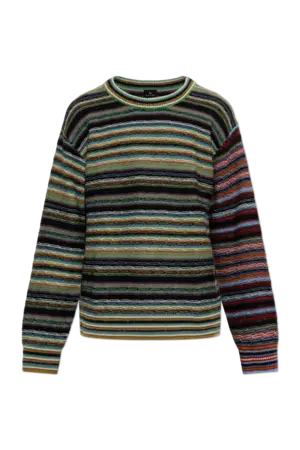 Paul Smith Cotton Striped Sweater - Multicolour