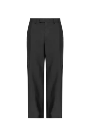 Valentino Garavani Wool Pleated Trousers