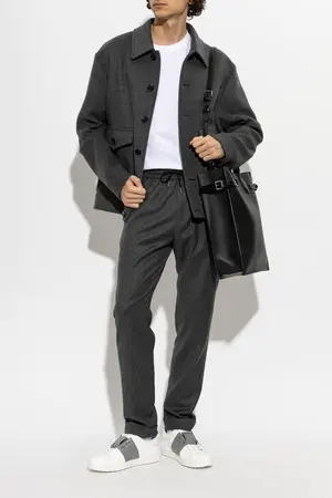 Paul Smith Wool Pleated Trousers