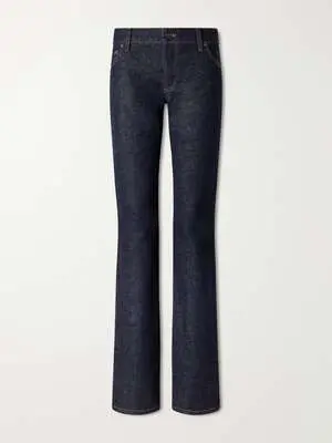 Khaite Conforti Mid-rise Bootcut Jeans