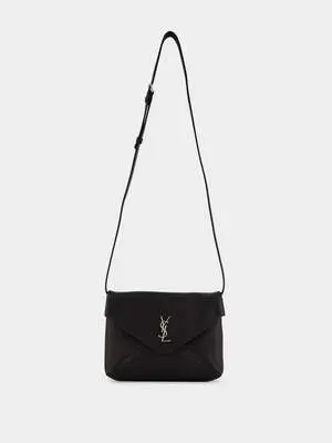 Saint Laurent Lambskin Cassandre Envelope Messenger Bag