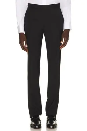 Ralph Lauren Purple Label Serge Suit In Blue - Black