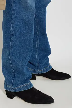 AeydĒ Suede Heeled Ankle Boots ‘yasmin
