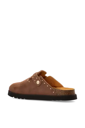 DR. SCHOLL'S SHOES Suede ‘beatriz Clog’ Slides