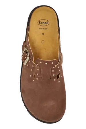 DR. SCHOLL'S SHOES Suede ‘beatriz Clog’ Slides