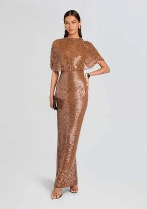 Retrofete Sylvey Sequin Cape