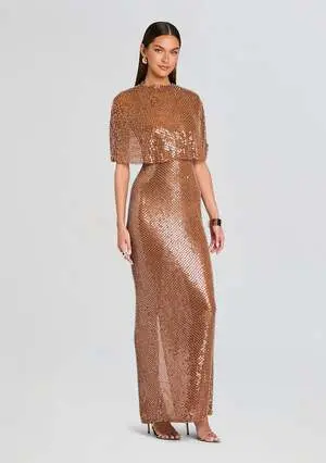 Retrofete Sylvey Sequin Cape