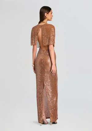 Retrofete Sylvey Sequin Cape