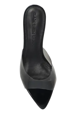 BLACK SUEDE STUDIO Belle 60 Kitten Heel Mules