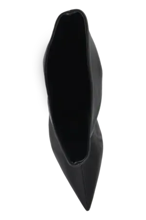 Balmain Leather Heeled Ankle Boots