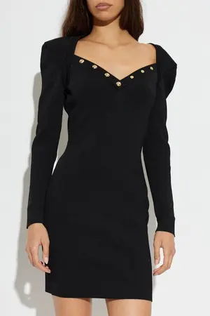 Balmain Dress With Shoulder Pads