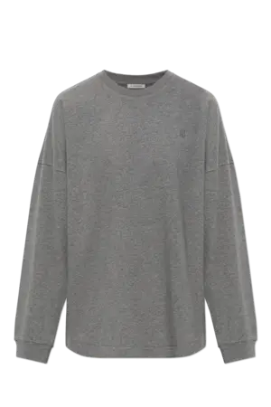 BY MALENE BIRGER Carala" Sweatshirt With Embroidered Logo - Grey