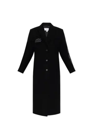 Off-White Wool Coat