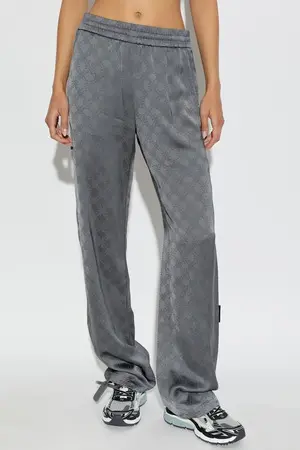 Off-White Monogram Jacquard Viscose Trousers