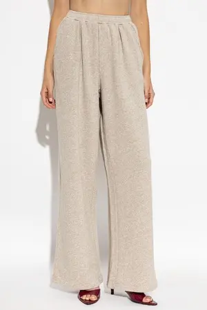 American Vintage Sweatpants With Straight-leg Bottoms
