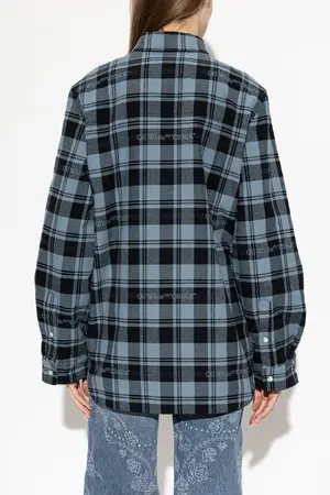 Off-White Plaid Shirt