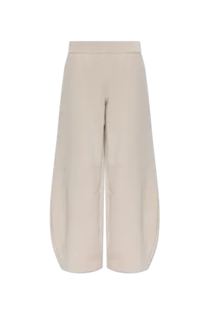 Nike Sweatpants With Logo - Beige