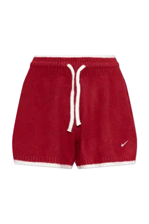 Nike Logo Shorts - Red