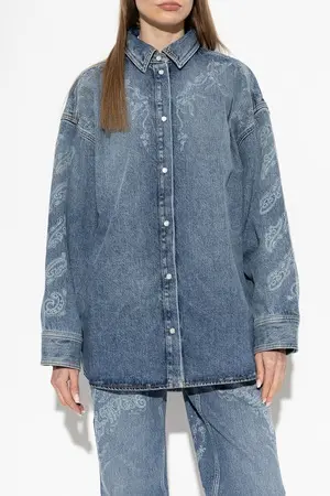 Off-White Oversized Denim Shirt