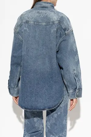 Off-White Oversized Denim Shirt