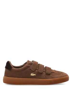 Lacoste Suede Sports Shoes "baseshot Pro Stp 1226 Sfa - Brown