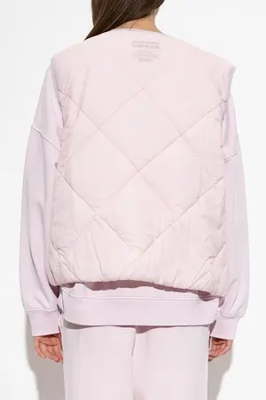 American Vintage Quilted Sleeveless Vest