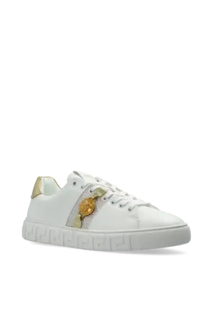 Versace Sports Shoes With Appliqués