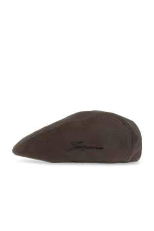 Jacquemus Cotton Newsboy Cap ‘valerie