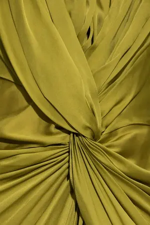 Balmain Silk Dress With An Asymmetric Cut