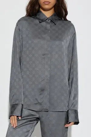 Off-White Shirt With Monogram