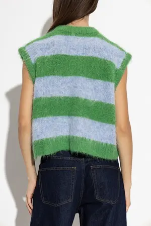 American Vintage Striped Pattern Vest