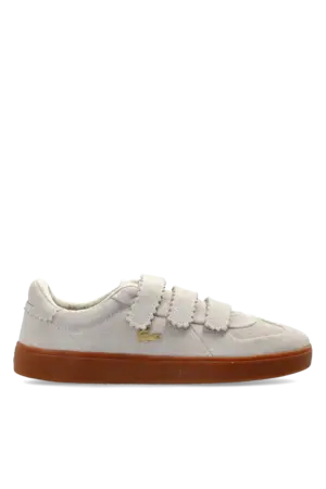 Lacoste Suede Sports Shoes "baseshot Pro Stp 1226 Sfa - Cream