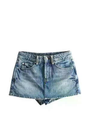 Alexander Wang Embellished Skort - Blue