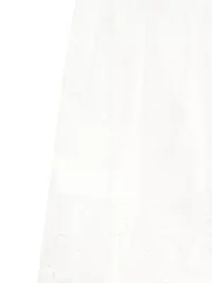BAMBAH Eyelet Skirt - White
