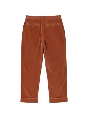 DEAN EDMONDS Corduroy Turn-up Trousers