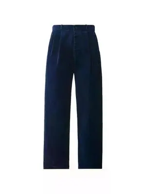 C.P. COMPANY Pleated Trousers - Blue
