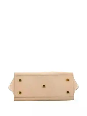 Saint Laurent Monogram Cabas Downtown Leather Baby Satchel