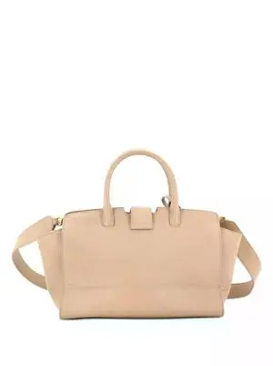 Saint Laurent Monogram Cabas Downtown Baby Satchel - Neutrals