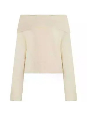 Giuseppe Di Morabito Off-shoulder Knitted Sweater