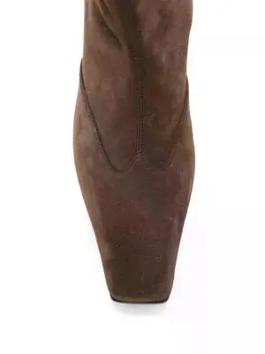 Khaite Nevada Pointed-toe Ankle Boots