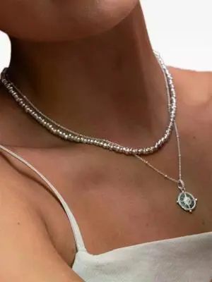 DOWER & HALL Small True North Talisman Necklace