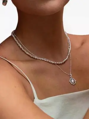 DOWER & HALL Small True North Talisman Necklace